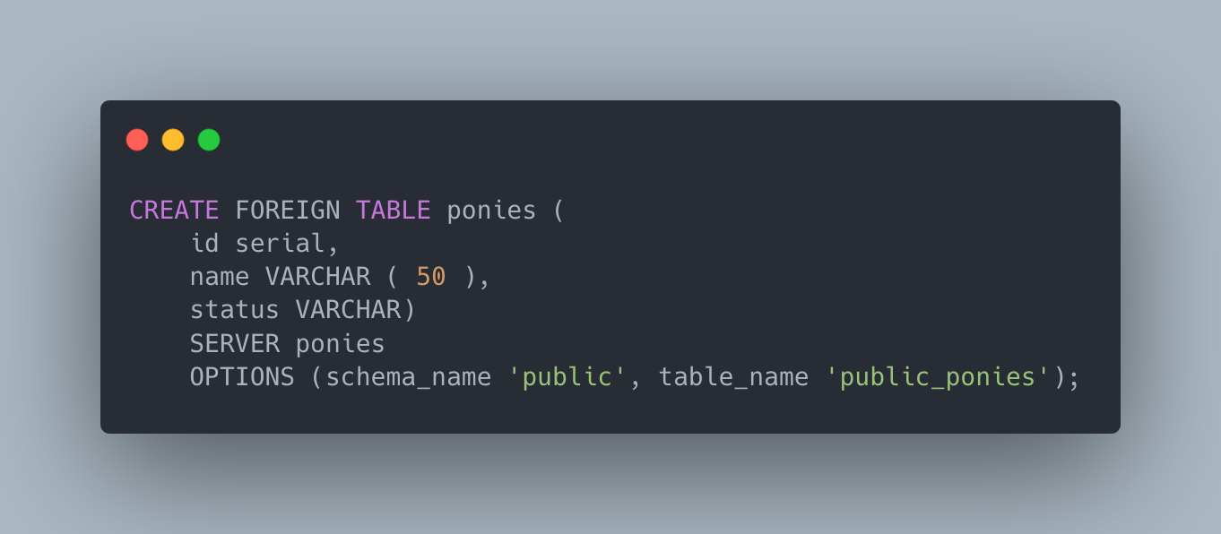 Composing Data Using Postgres Foreign Data Wrapper Charles Desneuf 7804